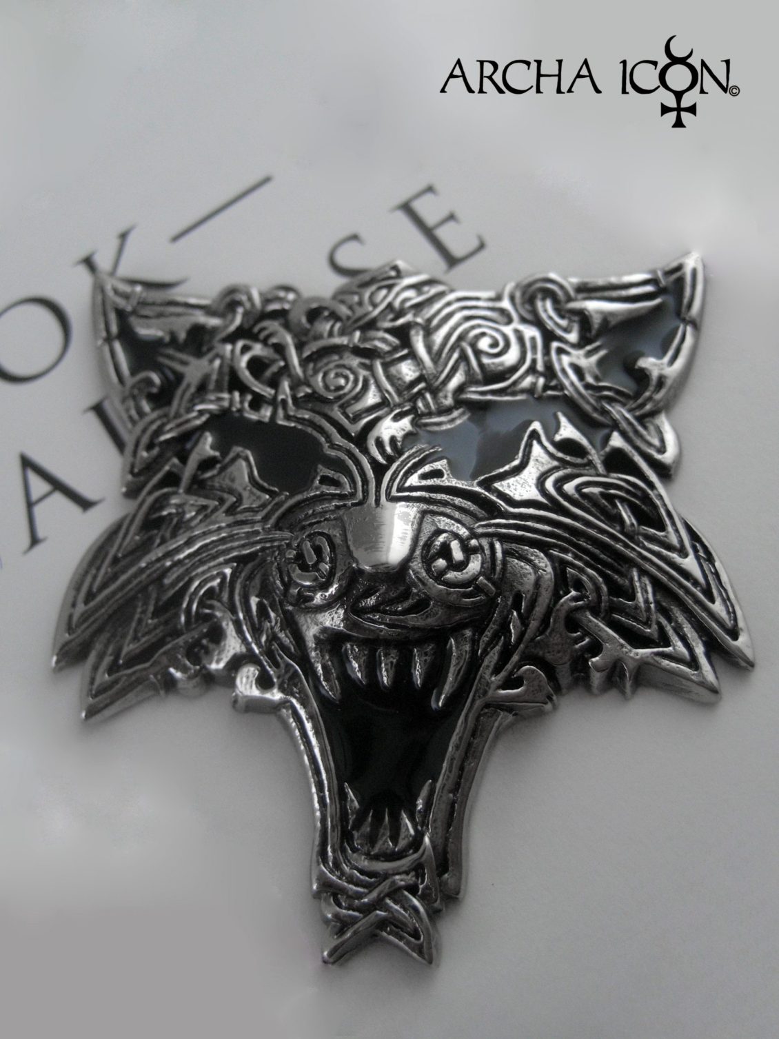 Fenrir - Fenrisúlfr the Giant of Ragnarök Patch - Archa Icon